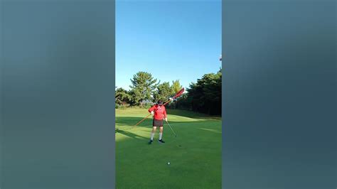 우측 내리막 그린 랜딩지점 정확히 Youtube