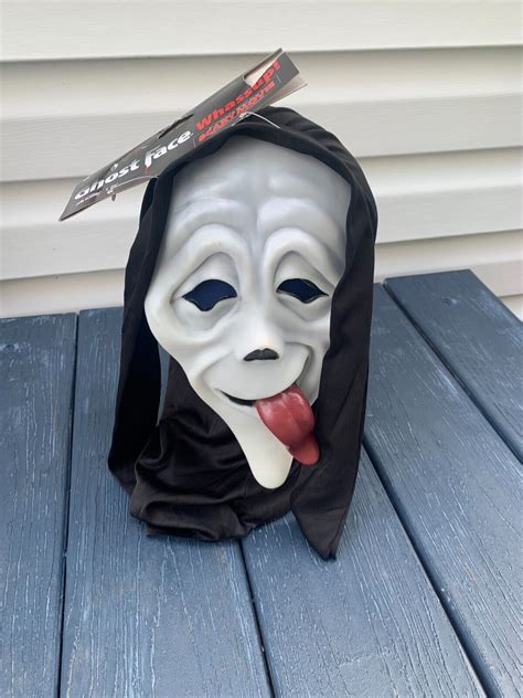 Scream Ghostface Scary Movie Whassup Tongue Stoned Mask New Ghost