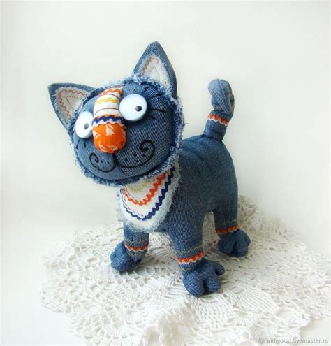 Куклы и игрушки ручной работы. Синий кот Нарядный. СИНИЙ КОТ ...