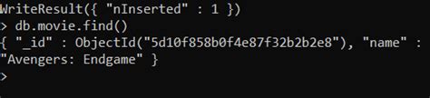 Insert Documents In MongoDB