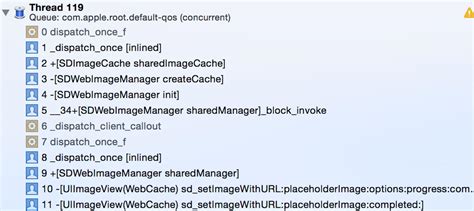 ios app crash when run to sd setimagewithurl method stack overflow