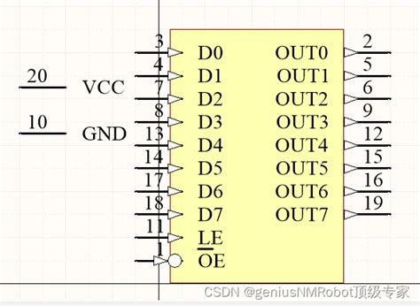 Ad16 74ls373记录 74ls373在ad中的封装图 Csdn博客