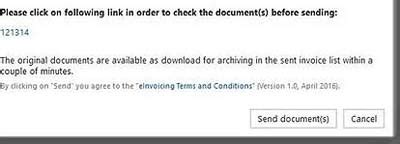 Checking And Sending Of An Invoice SupplyOn Support Center