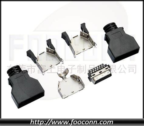 Hpcn Connector 26pin Male Solder Type Hpcn Connector And Scsi Connector