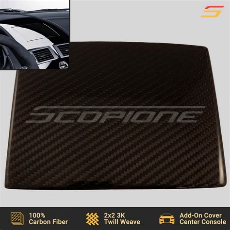 Scopione Carbon Fiber Navigation Dash Trim For Aston Martin Dbs Db Vantage