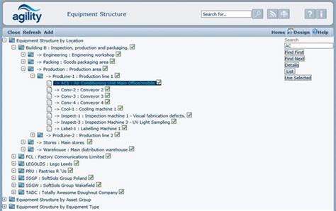 searching records within a tree view