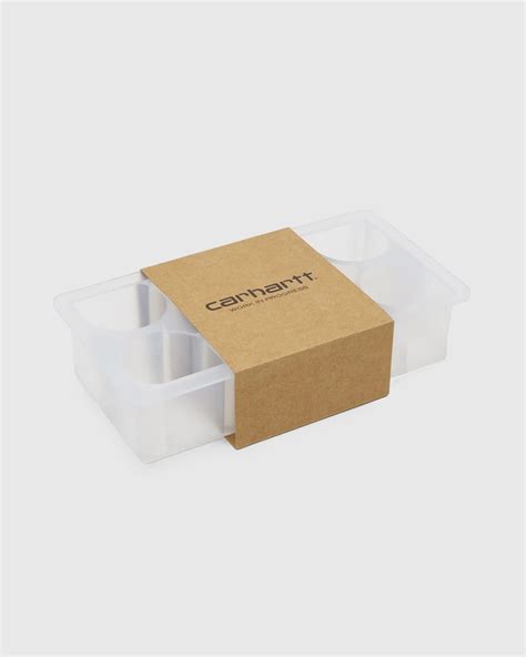 Carhartt Wip C Logo Ice Cube Tray Clear Highsnobiety Shop