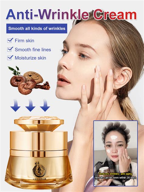 Ginseng Ganoderma Anti Wrinkle Cream Beautykomi