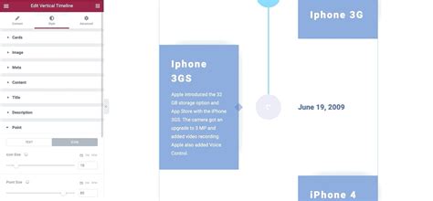 Elementor Horizontal And Vertical Timeline Motopress
