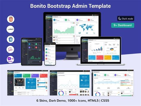 Bonito Admin Templates Artofit