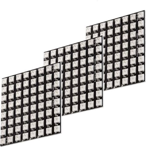 Azdelivery 3 X U 64 Led Matrix Paneel Cjmcu 8 8 Module Compatibel Met