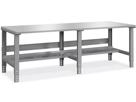 Industrial Packing Table 96 X 30 Stainless Steel Top H 2484 Ss Uline