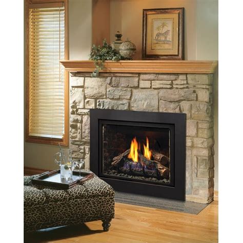 Kingsman Fireplaces Direct Vent Natural Gas Propane Fireplace Insert