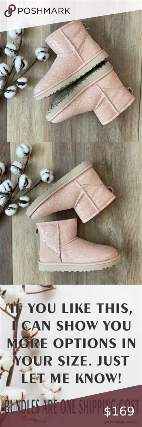 🌿ugg Classic Mini Snow Leopard Boots🌿