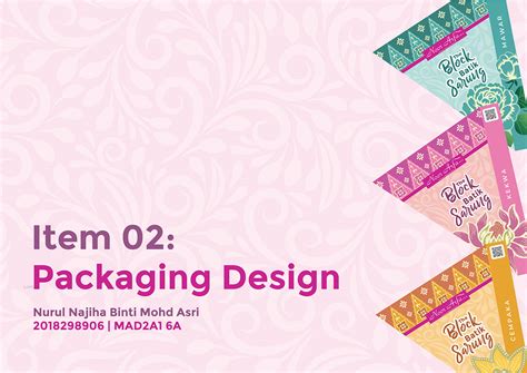Packaging Design Of Kain Batik Fyp 2021 On Behance