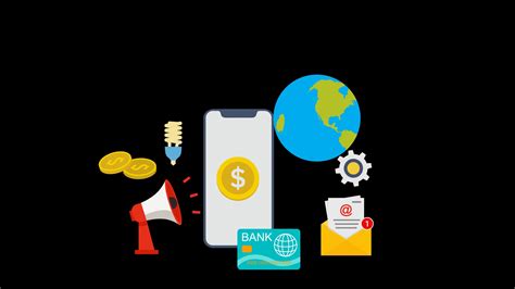 Digital Marketing Concept Animation Loop Stock Motion Graphics Sbv