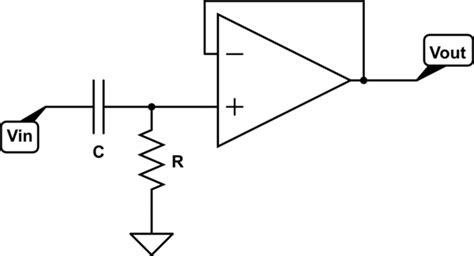 What Is The Transfer Function For A First Order Active High Pass Filter Electrical Engineering