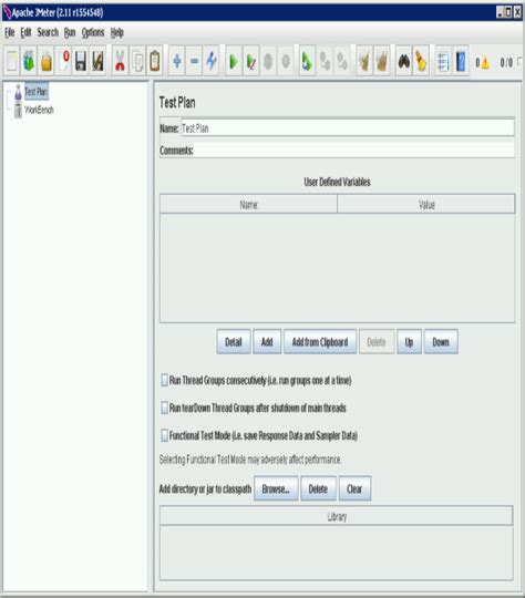 Creating An Apache Jmeter™ Test Workbench
