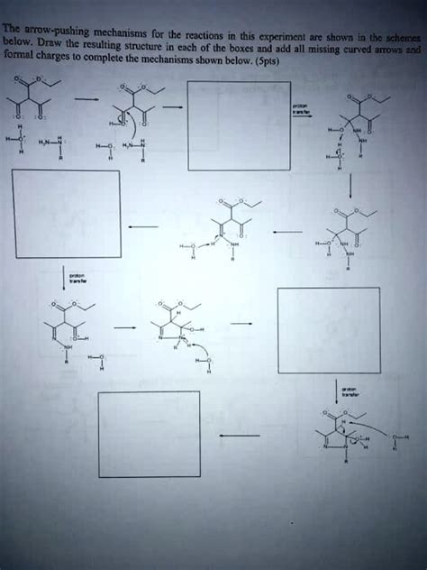 SOLVED: ' The arrow-pushing mechanisms for the in this experiment are ...