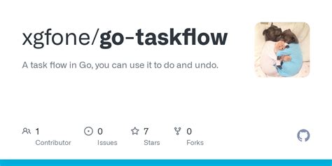 GitHub Xgfone Go Taskflow A Task Flow In Go You Can Use It To Do And Undo