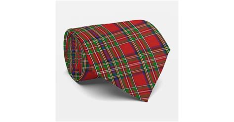 Royal Stewart Clan Tartan Plaid Neck Tie Zazzle