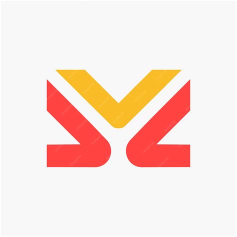 Premium Vector Letter M Shaped Vector Logo Design