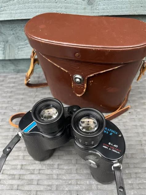 Vintage Swift Saratoga Mk Ii 8x 40 Extra Wide Field Binoculars Plus Case £35 00 Picclick Uk