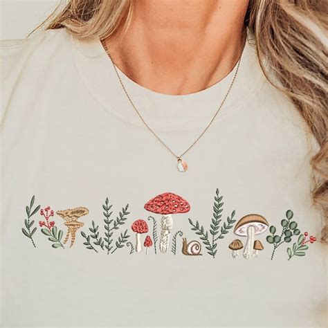 Mushroom Shirt Etsy