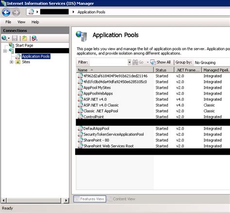 Procedure For Manual Application Pool Restart In Iis Servernameactive