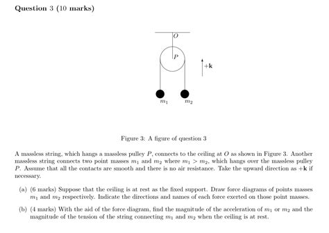 Solved Question 3 10 Marks Figure 3 A Figure Of Question