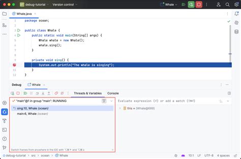 Examine Suspended Program Intellij Idea Documentation