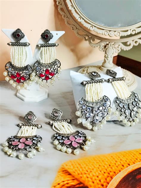 Sandarbh Pemium Jhumka From Mrigaya By Nandini Is A Traditional Earrin
