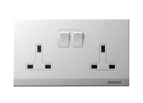 Twin Switched Socket Outlet Twin Socket Outlet With D P Switch
