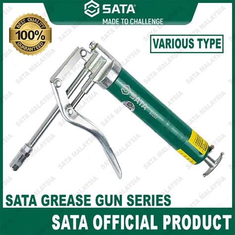 Sata Grease Gun Series Hand Operate Grease Gun 100cc 400cc High Quality