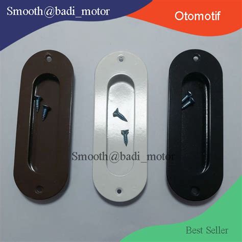 Jual Handle Tanam Handle Coak Oval Untuk Pintu Geser Pintu Sleding