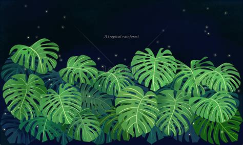 열대 우림 일러스트 무료 다운로드 Lovepik