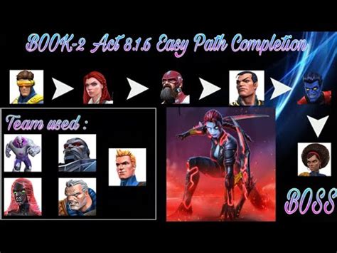 Mcoc Act Path Exploration Boss Solo Itemless Youtube