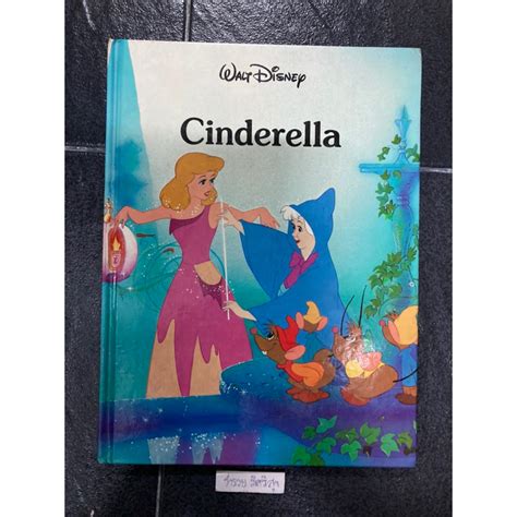 Walt Disney Cinderella Book ซินเดอเรลล่าปกแข็งสภาพสวยค่ะ Shopee