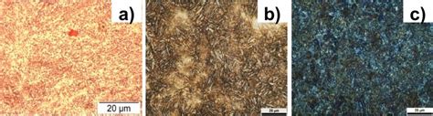 3 Optical Microscopy Of A Initial Material In The Soft Annealed
