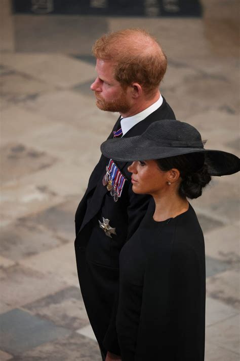 How Prince Harry And Meghan Markle Comforted Each Other At Queen