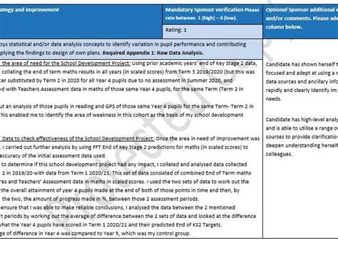 Npqsl Final Project Pass Grade Primary School Level Focus Accelerating Pupil Progress