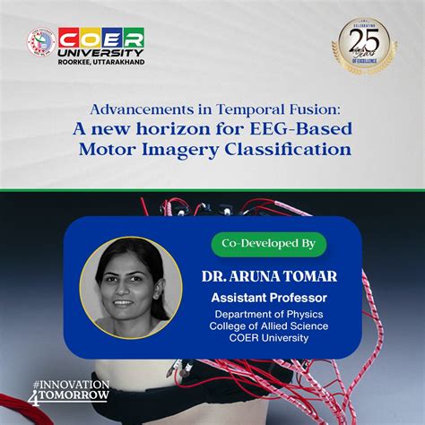 coer university dr aruna tomar and her team have made