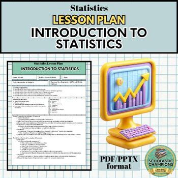 INTRODUCTION TO STATISTICS PDF PPT Statistics Lesson Plan TPT