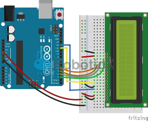 Lcd Connection To Arduino توصيل شاشة الكرستال مع الاردوينو Roboticx