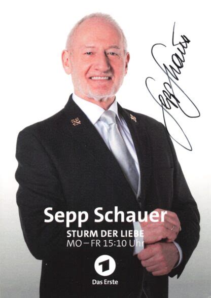 Schauer Sepp As Autogramme