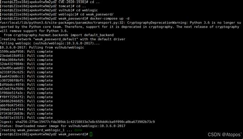 Weblogic漏洞复现（附带修复方法）weblogic漏洞修复 Csdn博客