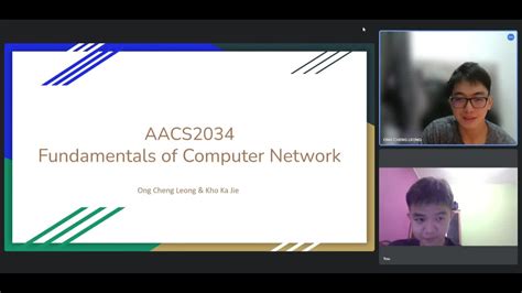 許嘉捷 On Linkedin Aacs2034 Fundamentals Of Computer Network Assignment Presentation
