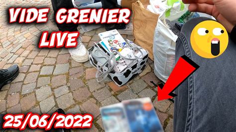 Vide Grenier Live 25 06 23 4 Consoles Du Rétro Et Une Grosse Pépite