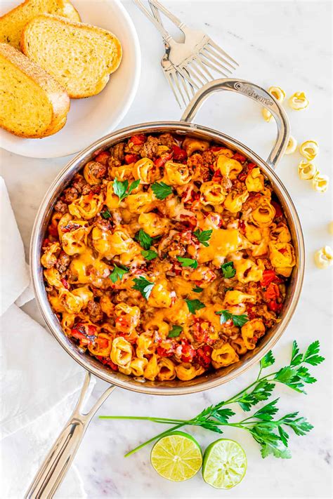 Easy Creamy Tortellini Soup Recipe Vegetarian Busy Day Dinners