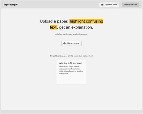 Explainpaper All Things Ai